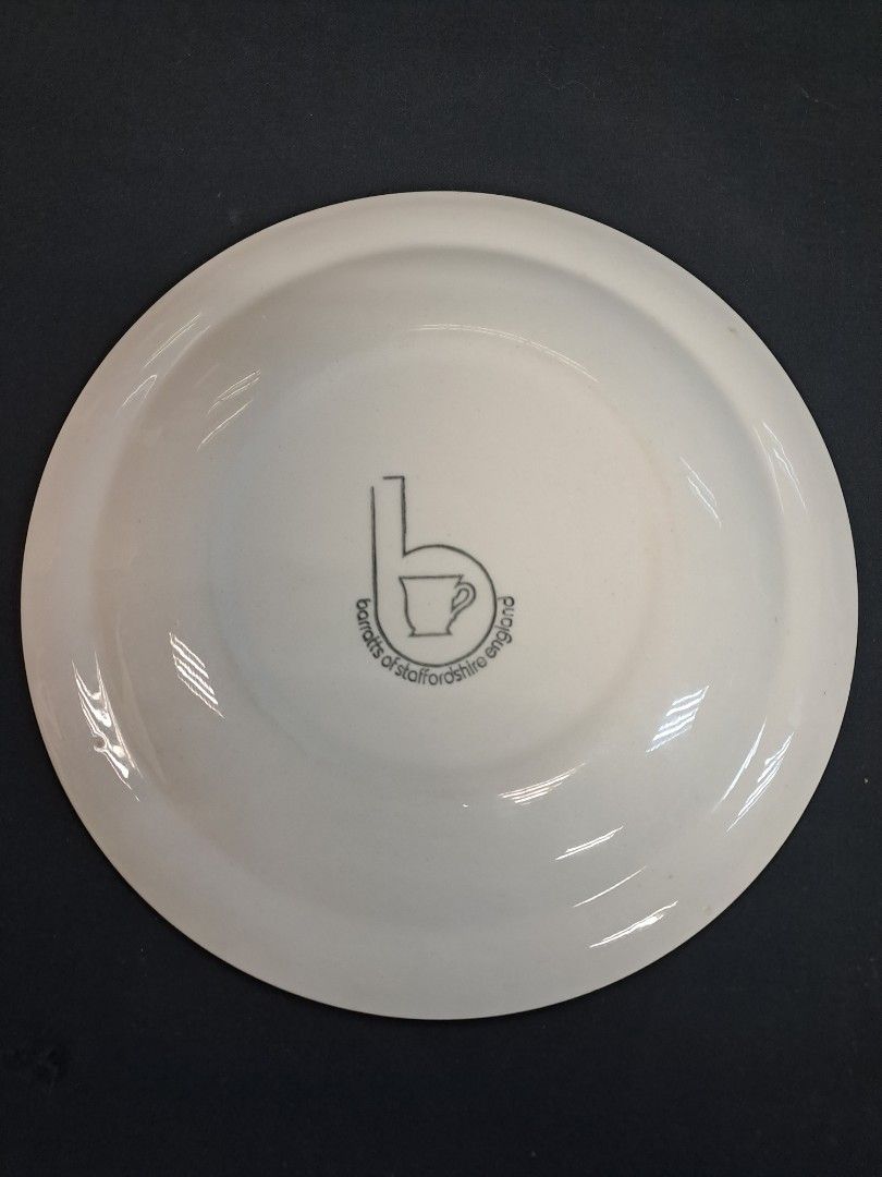 Vintage Nursery Rhyme Plate - Tom Tom the pipers son plate - Barratts ...