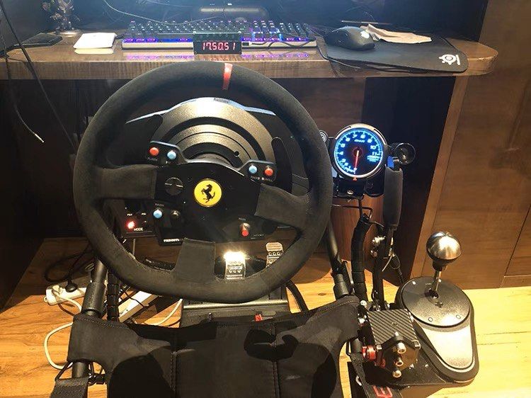 Playseat Challenger TH8A + HandBrake Mod, Computers & Tech, Parts ...