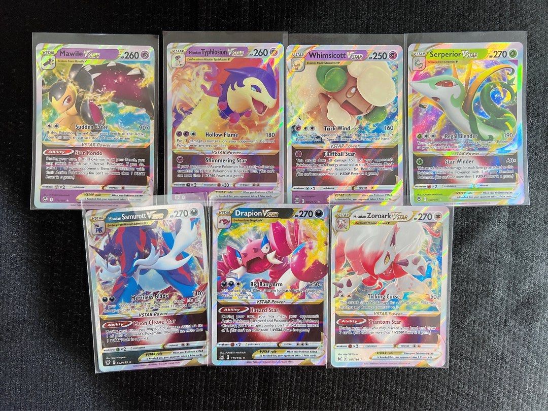 Pokemon Vmax (Full Art) / Vmax / Vstar / Trainer, Hobbies & Toys, Toys ...