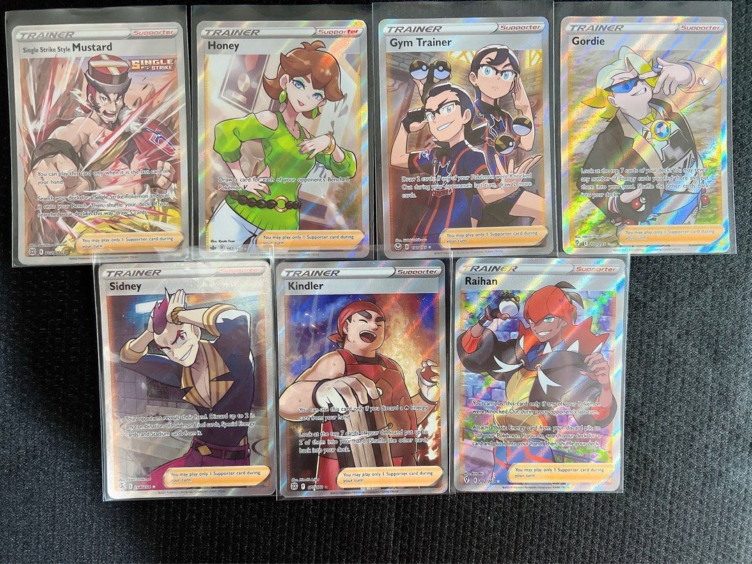 Pokemon Vmax (Full Art) / Vmax / Vstar / Trainer, Hobbies & Toys, Toys ...
