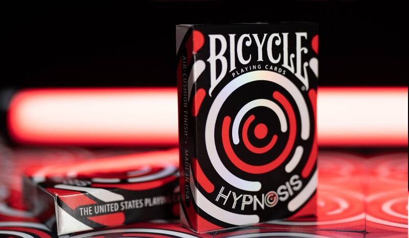 Poker Cards - Bicycle Hypnosis V3 Playing Cards (Red / White / Black ...