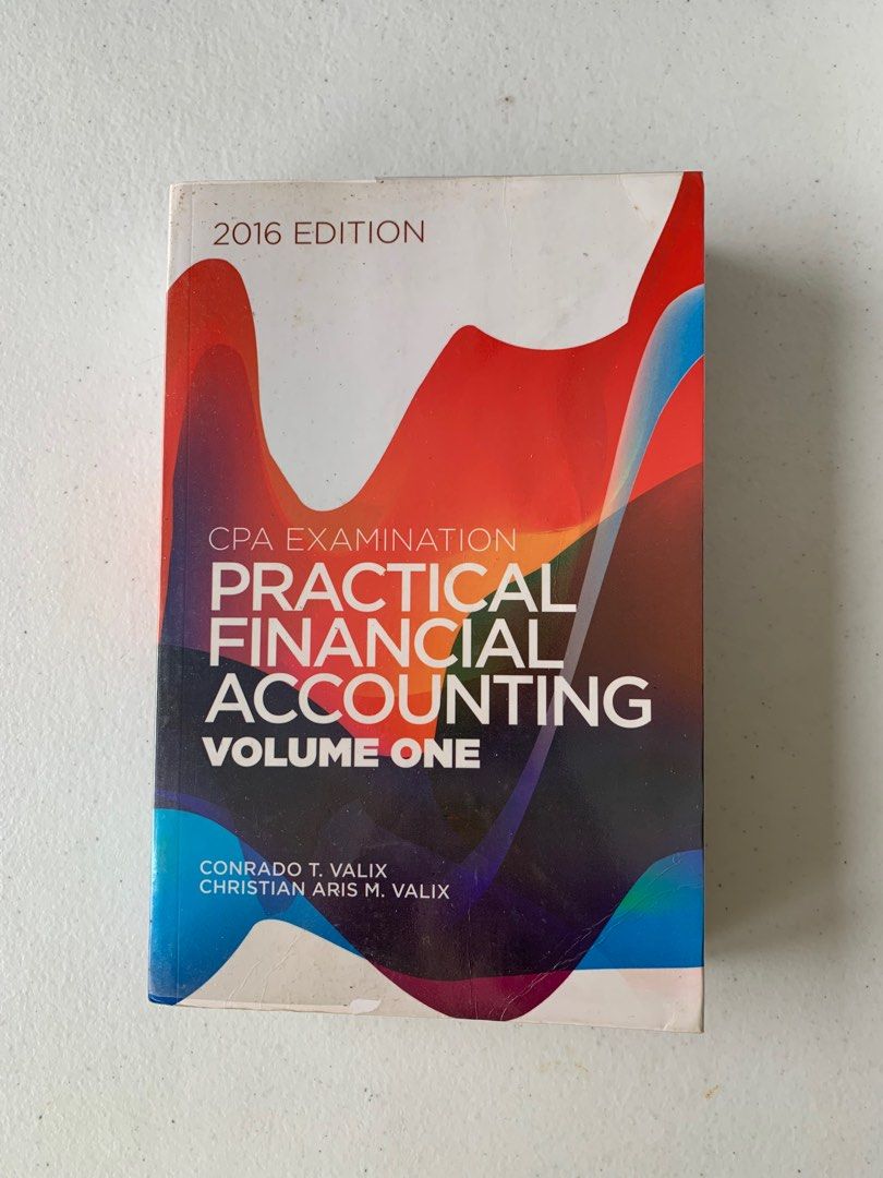 Practical Financial Accounting Vol. 1 by Valix, Hobbies & Toys, Books & Magazines, Textbooks on ...