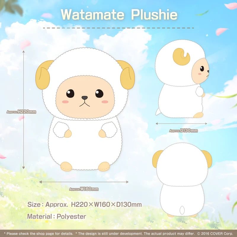 [PRE-ORDER] Vtuber Tsunomaki Watame 3rd Anniversary Merch Hololive gen ...