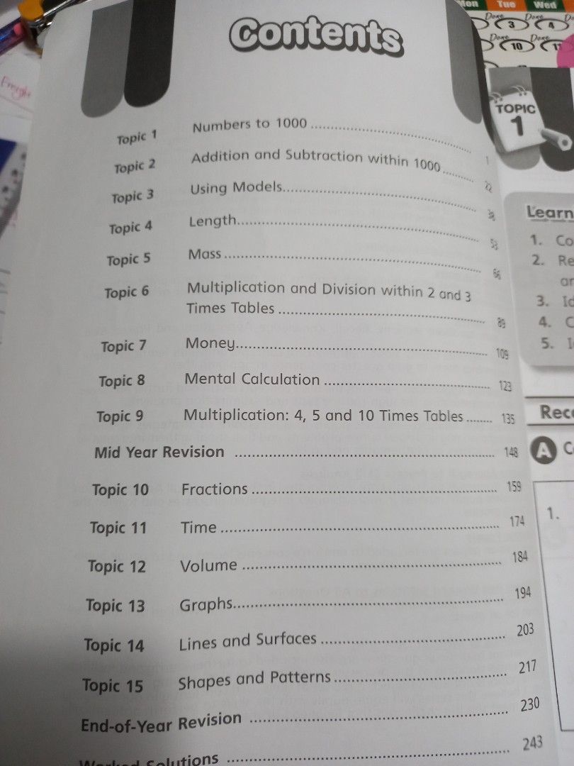 Primary 2 mathematics, Hobbies & Toys, Books & Magazines, Assessment ...