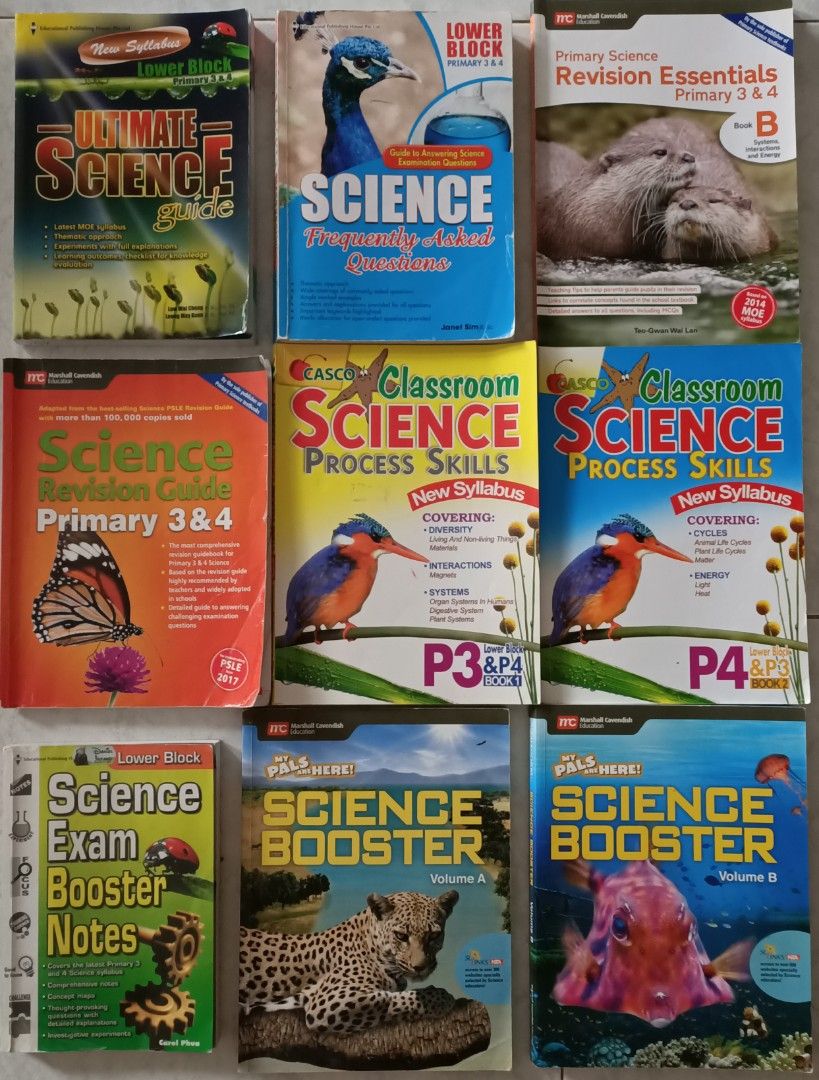 Primary science assessment books, Utimate Science Guide, Science ...