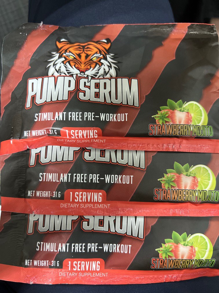 Pump serum - Huge supplements, Health & Nutrition, Health Supplements ...