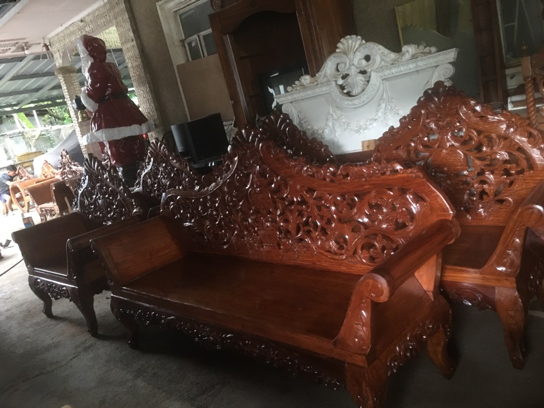 Pure narra sala set, Furniture & Home Living, Furniture, Other Home ...