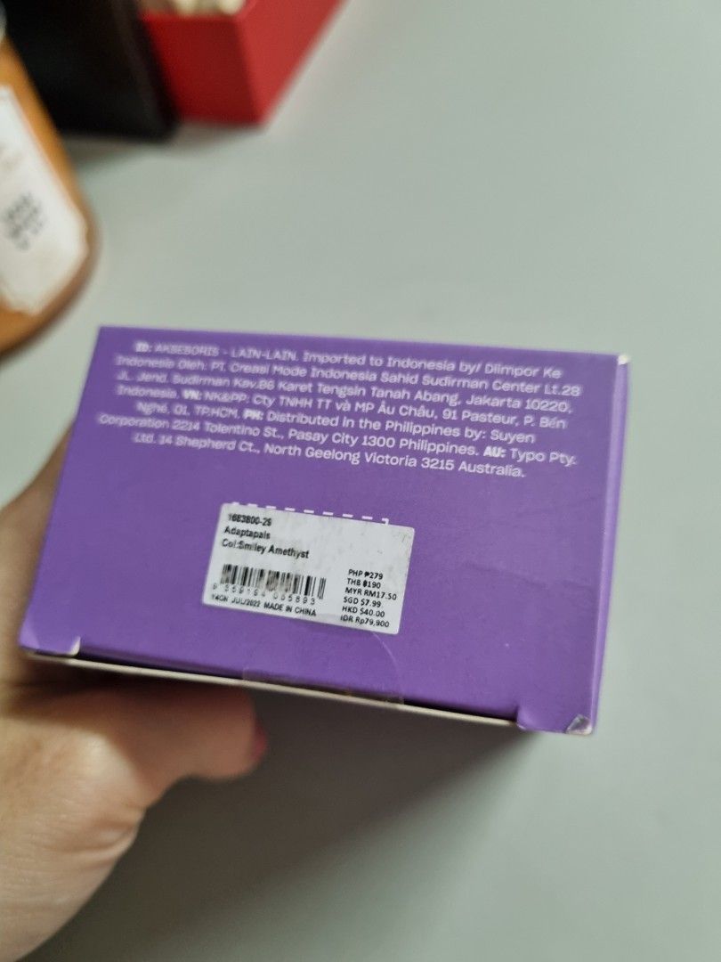 Purple Typo Adaptapal Squishy, Hobbies & Toys, Toys & Games on Carousell