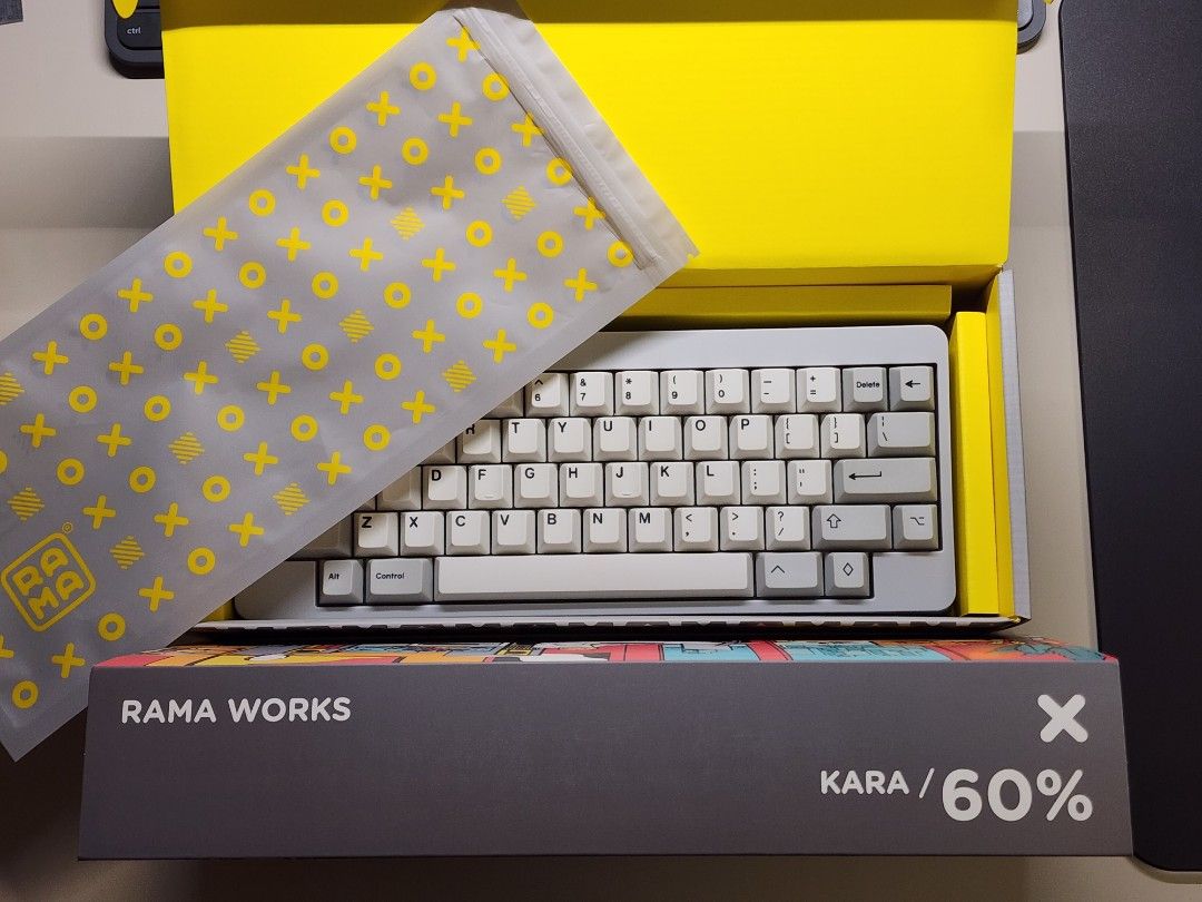 RAMA WORKS - KARA 60% Seq1 (Moon) Custom Keyboard, Computers & Tech ...