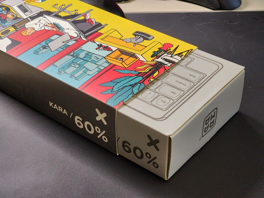 RAMA WORKS - KARA 60% Seq1 (Moon) Custom Keyboard, Computers & Tech ...