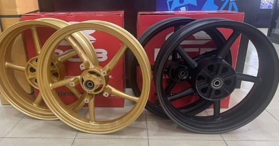 RCB Racing Boy SP522 SPORT RIM MT25 / R25 * FRONT 300 X 17 , REAR 500 X ...