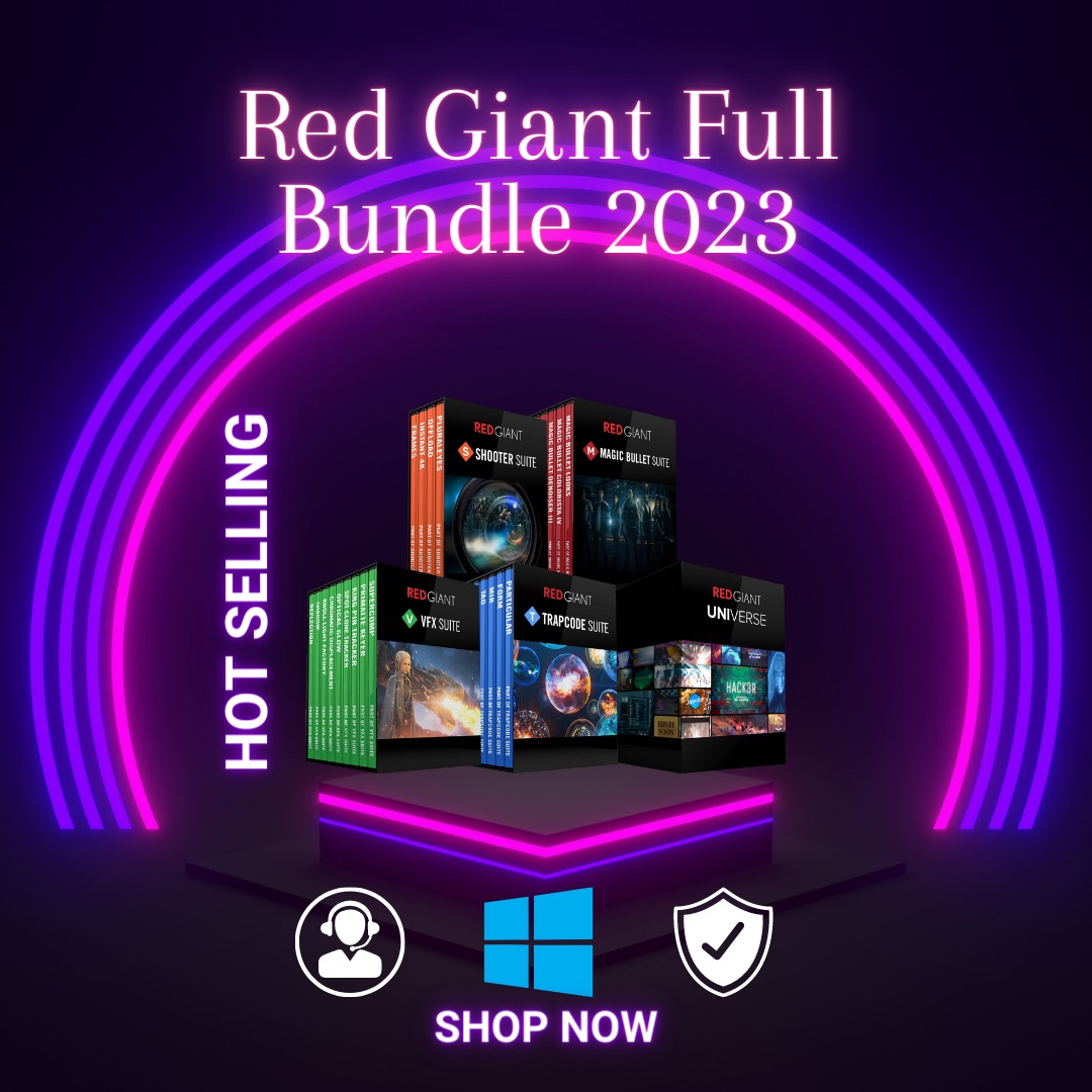 Red Giant Complete Suite 2023 (After Effect , Premiere, Vegas Plugin ...