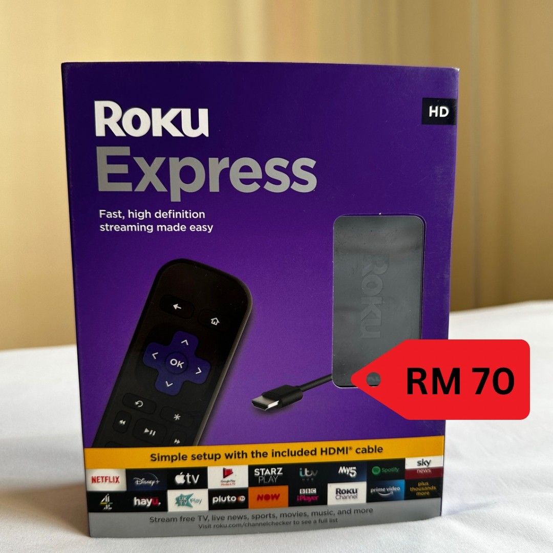 Roku Express HD, TV & Home Appliances, TV & Entertainment, Media ...