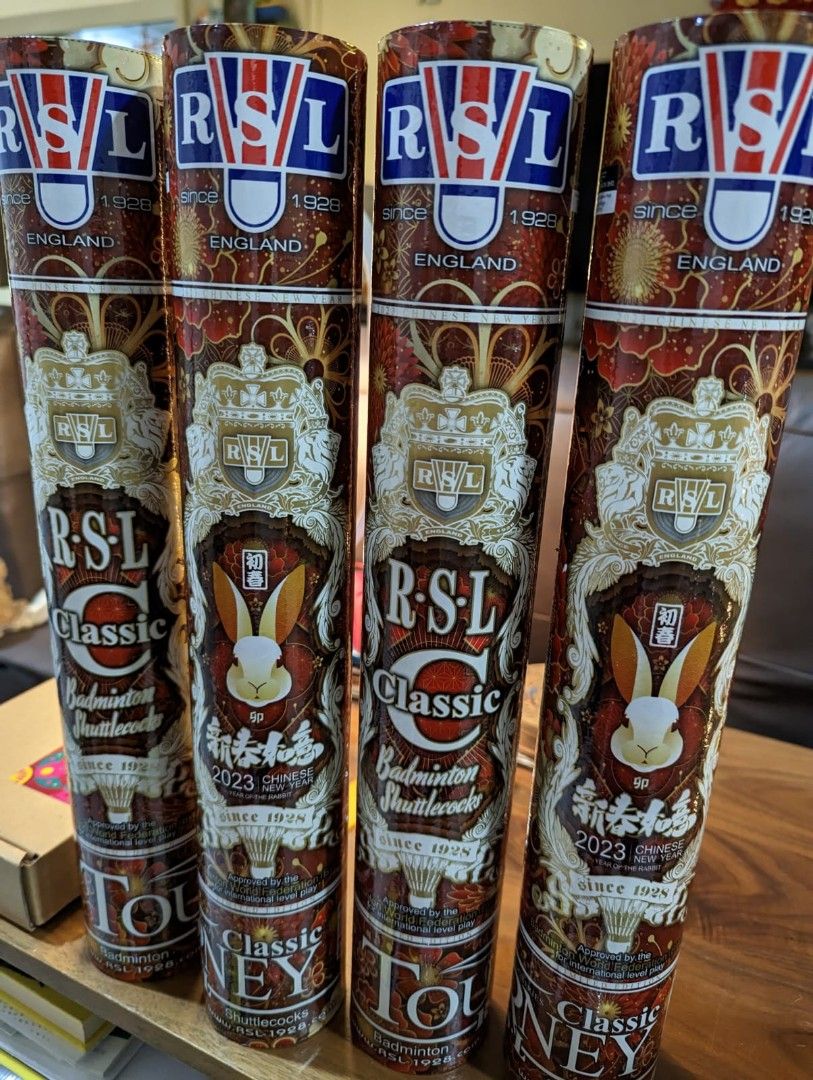 RSL Supreme & RSL Classic 2023 (CNY Limited Edition), Sports Equipment ...