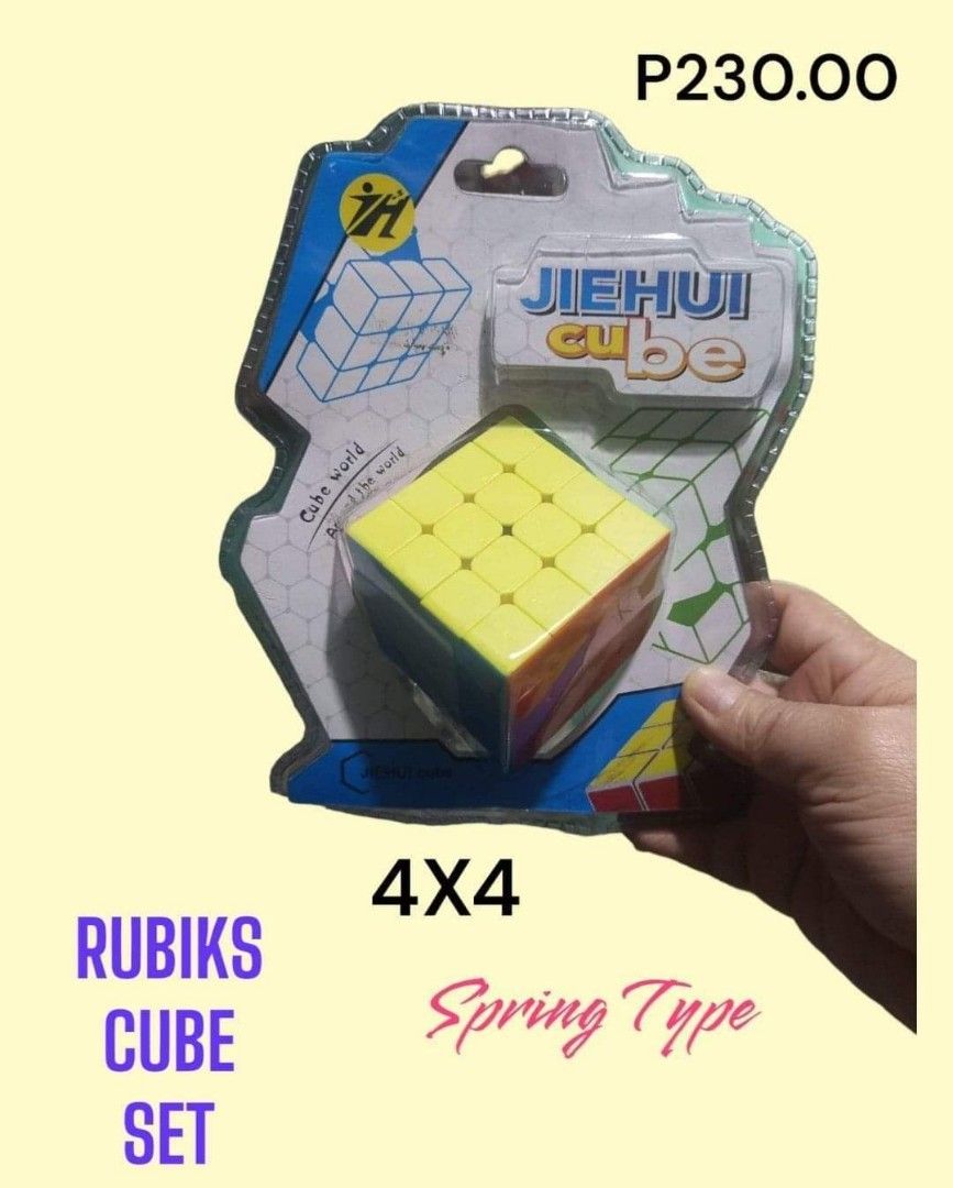 Rubics cube Spring type, Hobbies & Toys, Toys & Games on Carousell