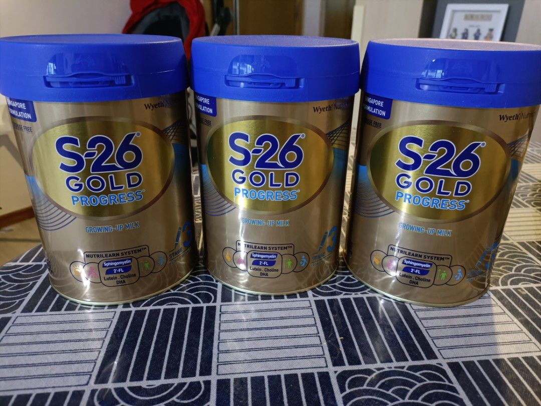 S26 Progress Stage 3 900g (3 tins available), Babies & Kids, Nursing & Feeding, Weaning ...