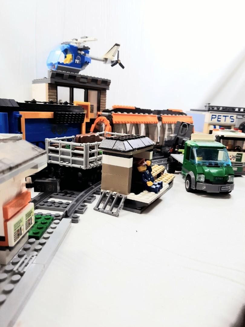SALE! LEGO City Train + Buildings Set, Hobbies & Toys, Toys & Games on ...