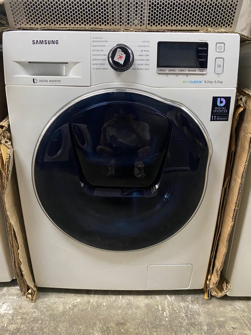 Samsung *2in1 8KG Washer / 6KG Dryer* 3Ticks Digital Inverter Front ...