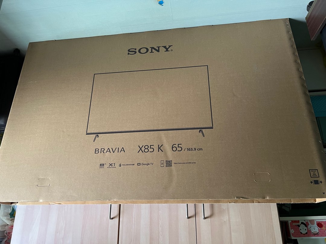 Sony/Samsung/Lg 65 inch TV box, Furniture & Home Living, Home ...
