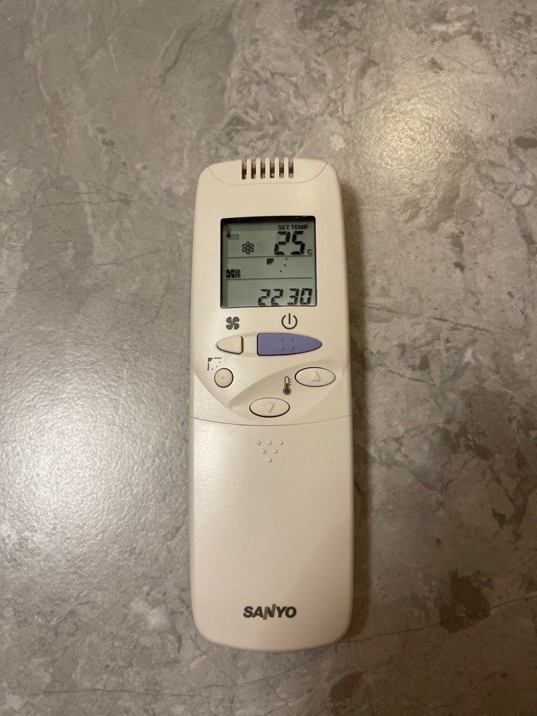 Sanyo Aircon Remote Control, TV & Home Appliances, Air Conditioners ...