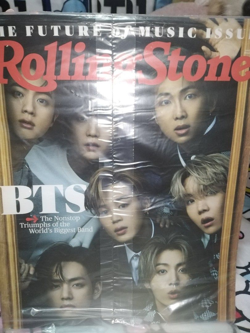 SEALED BTS Rolling stone magazine, Hobbies & Toys, Memorabilia ...