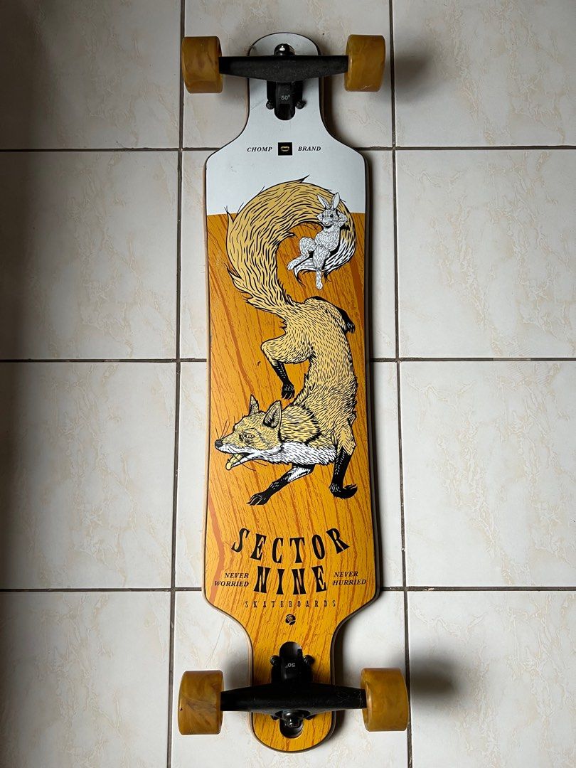 Sector Nine Kitsune Longboard, Sports Equipment, Sports & Games, Skates ...