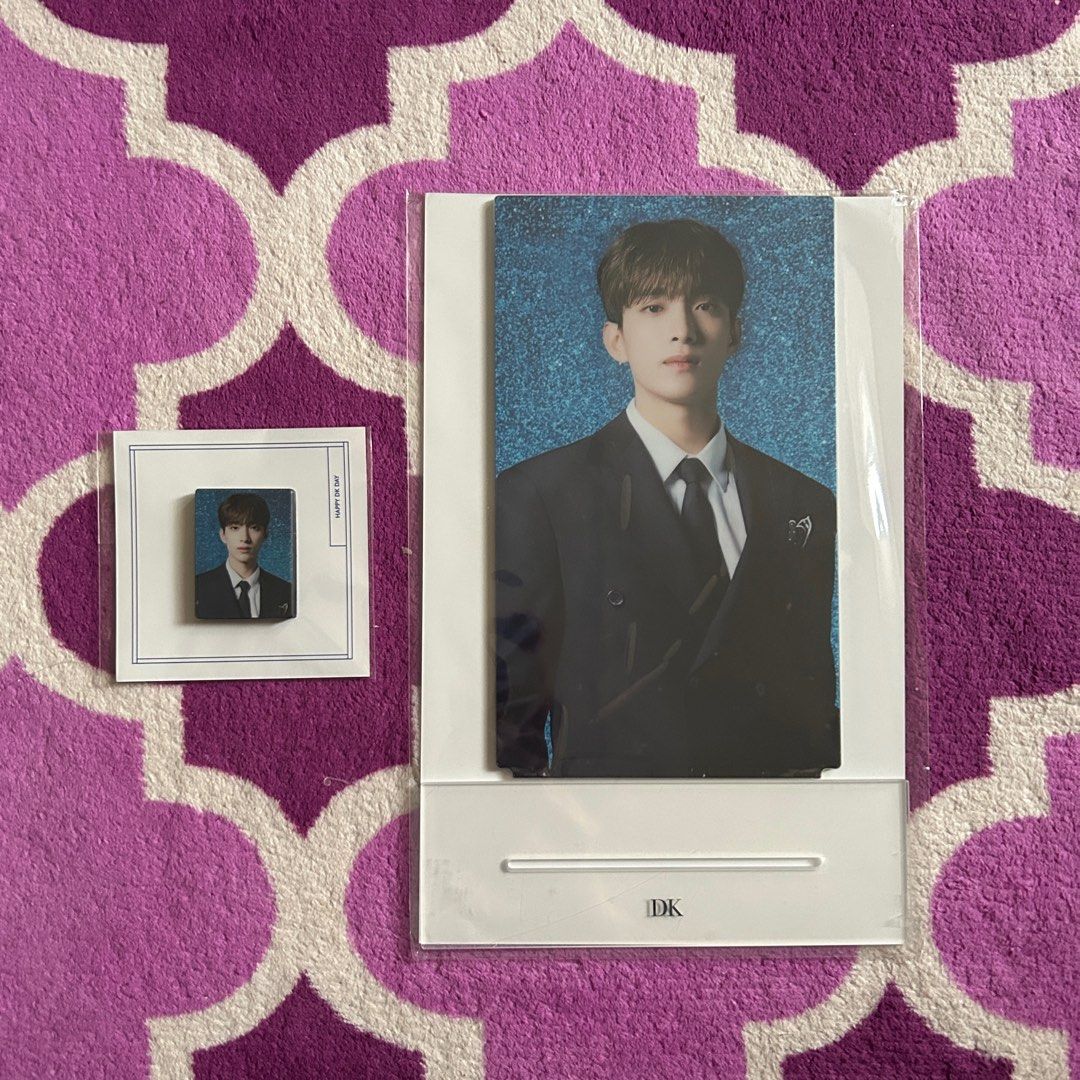 SEVENTEEN DK BIRTHDAY STAND AND MAGNET, Hobbies & Toys, Collectibles ...