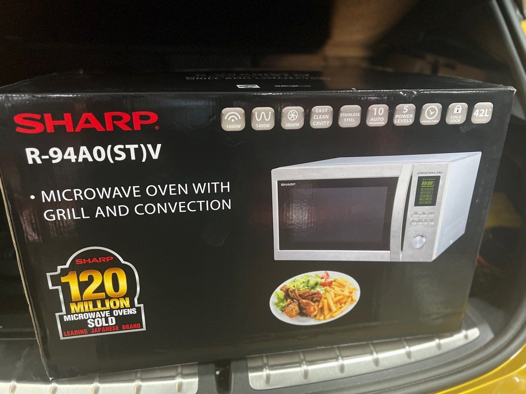 Sharp microwave 42l convection oven, TV & Home Appliances, Kitchen ...