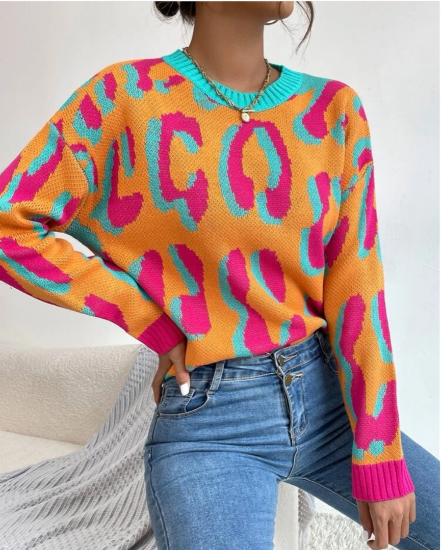 Shein Sweater, Women's Fashion, Coats, Jackets and Outerwear on Carousell