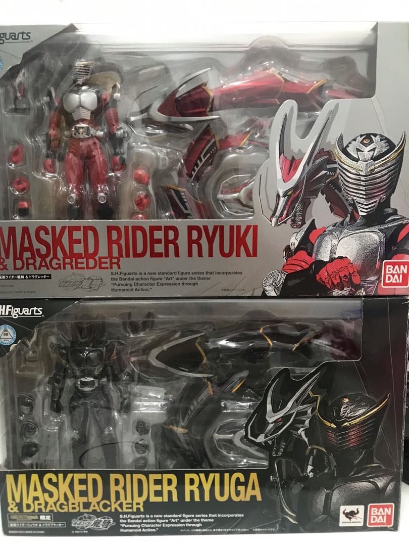 Shf Kamen Rider/Masked Rider Ryuki&Ryuga, Hobbies & Toys, Toys & Games on Carousell