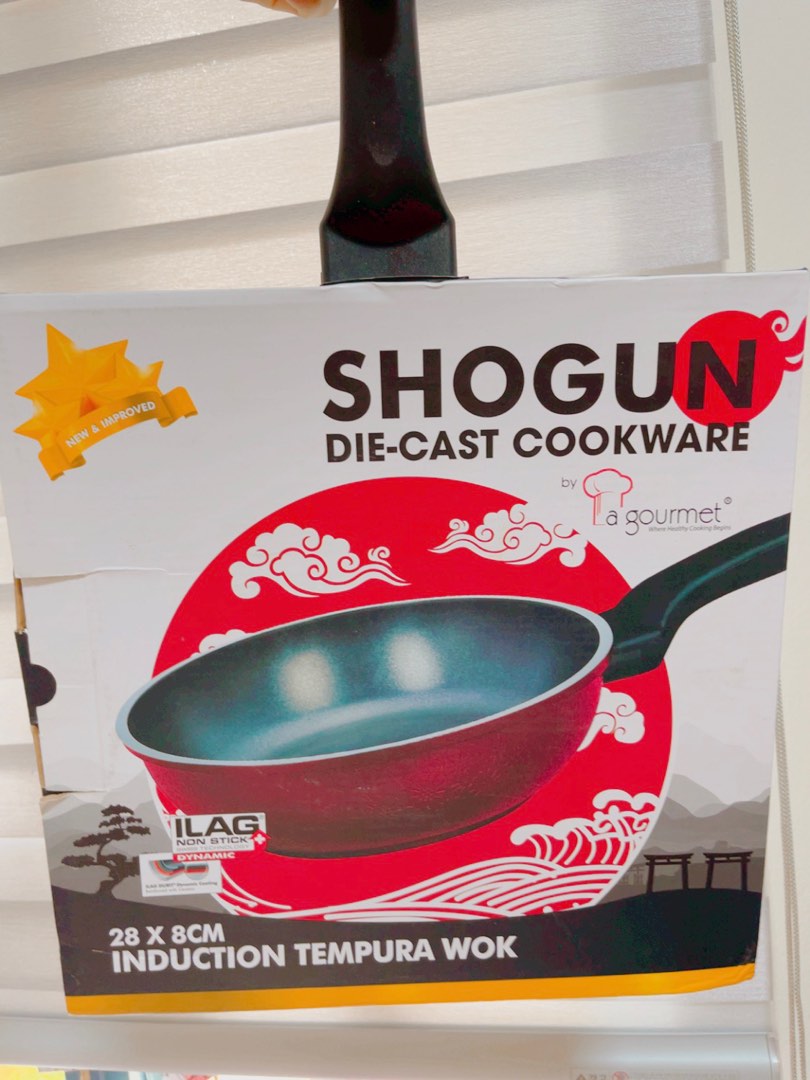 Shogun 28cm x 8cm Frying Pan, Furniture & Home Living, Kitchenware ...
