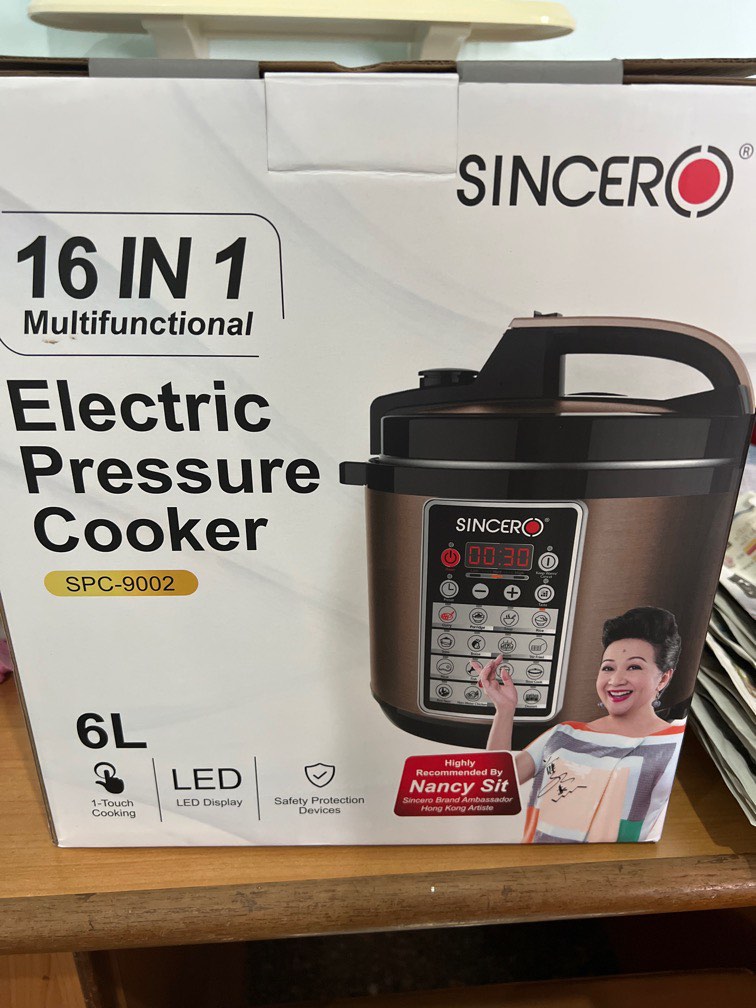 Sincero 16 IN 1 Multifunctional Electric Pressure Cooker, TV & Home ...