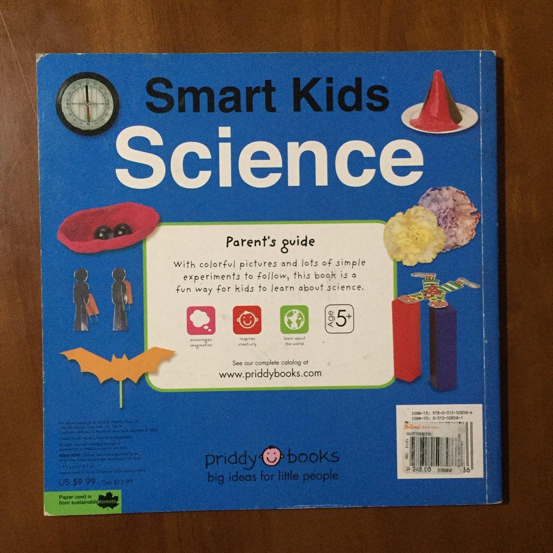 Smart Kids Science (Fun Experiments To Do and Learn), Hobbies & Toys ...