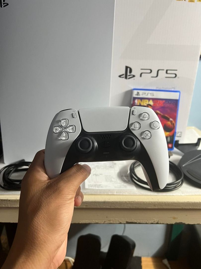 Sony Playstation 5 / PS5 Console Disc Edition with NBA 2k23, Video ...