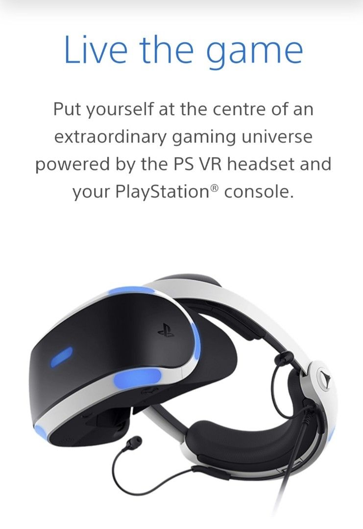 Sony Playstation VR with PS5 kit, Video Gaming, Gaming Accessories ...