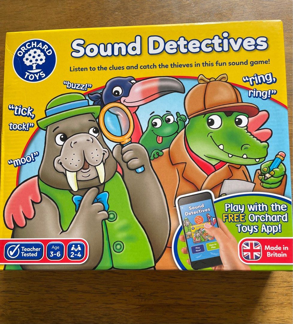 Sound Detective- Orchard Toys, Hobbies & Toys, Toys & Games on Carousell