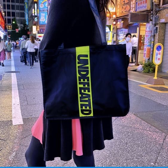 Starbucks x Undefeated tote nylon bag, Luxury, Bags & Wallets on Carousell