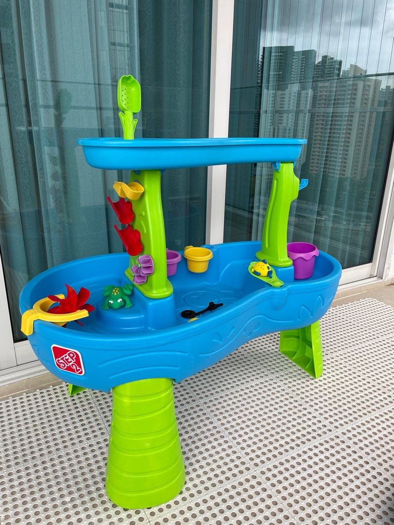 Step2 Tropical Rainforest Water Table, Babies & Kids, Infant Playtime ...