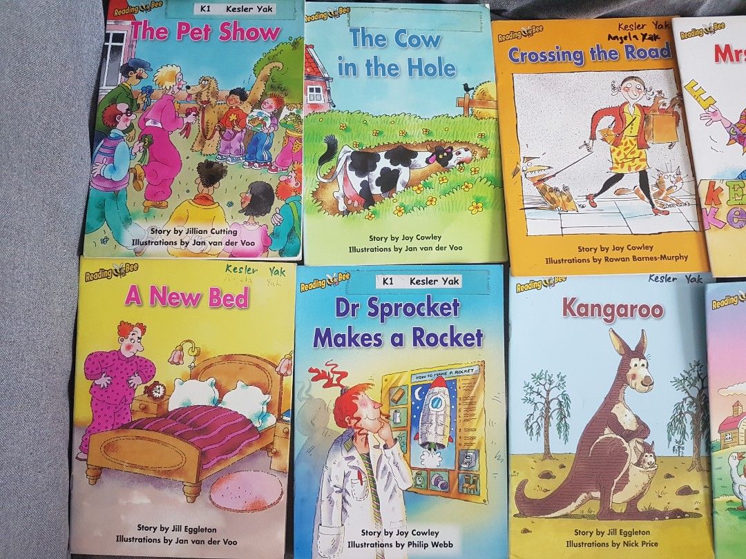 kindergarten 1 n kindergarten 2, preschool textbooks, storybooks ...