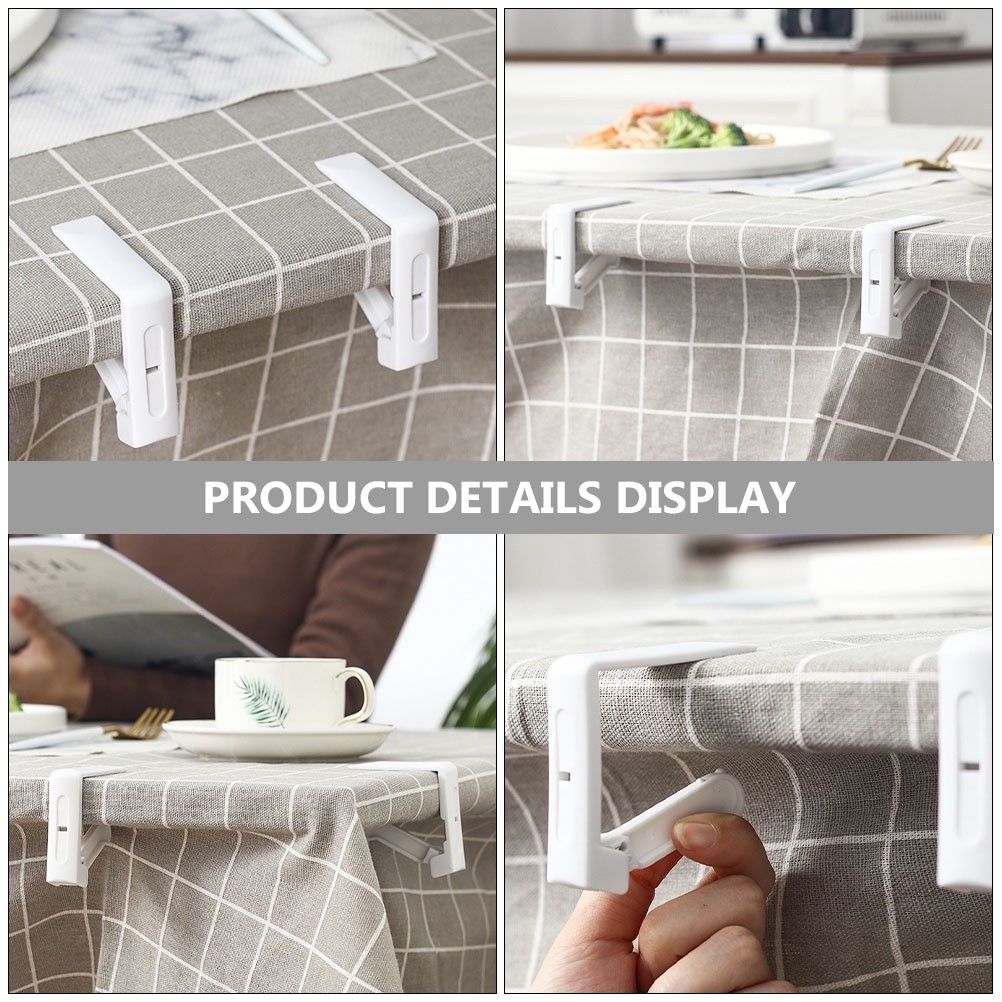 Table cloth flyaway table clips secure table cloth clips 4 piece table ...