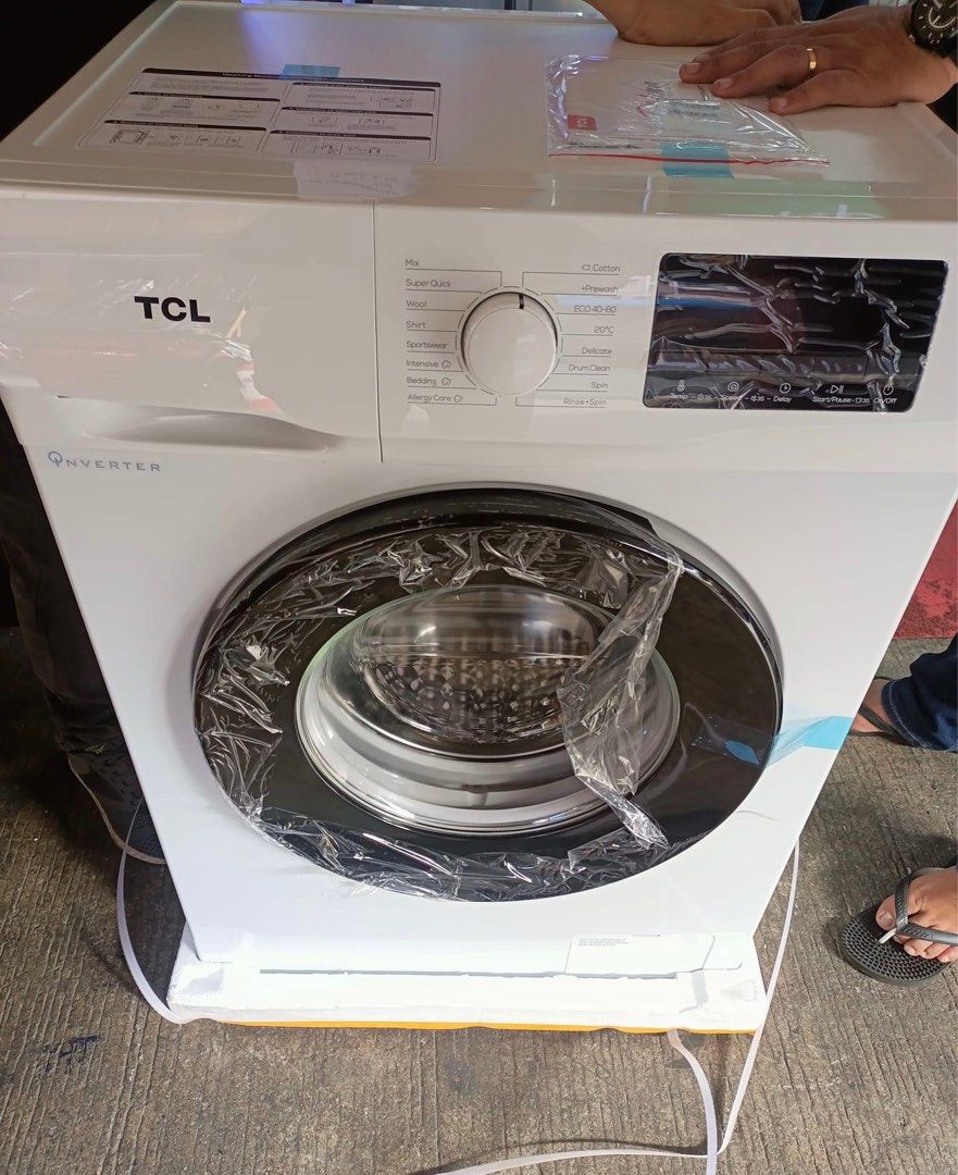TCL INVERTER FRONTLOAD WASHING MACHINE, TV & Home Appliances, Washing ...