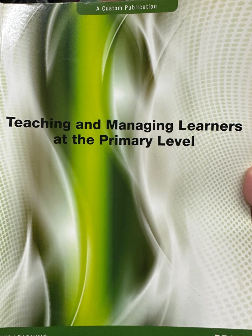 Teaching and Managing Learners at the Primary Level NIE Textbook ...