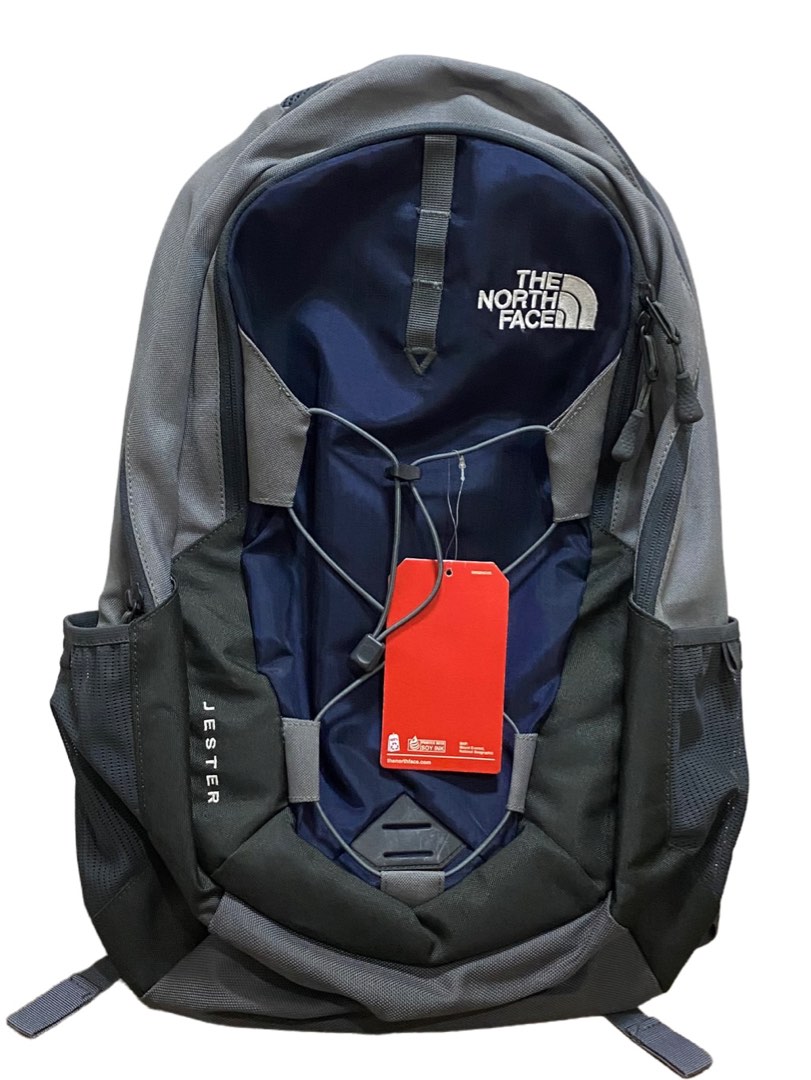 The North Face Jester Backpack *Gray/Blue, Men's Fashion, Bags ...