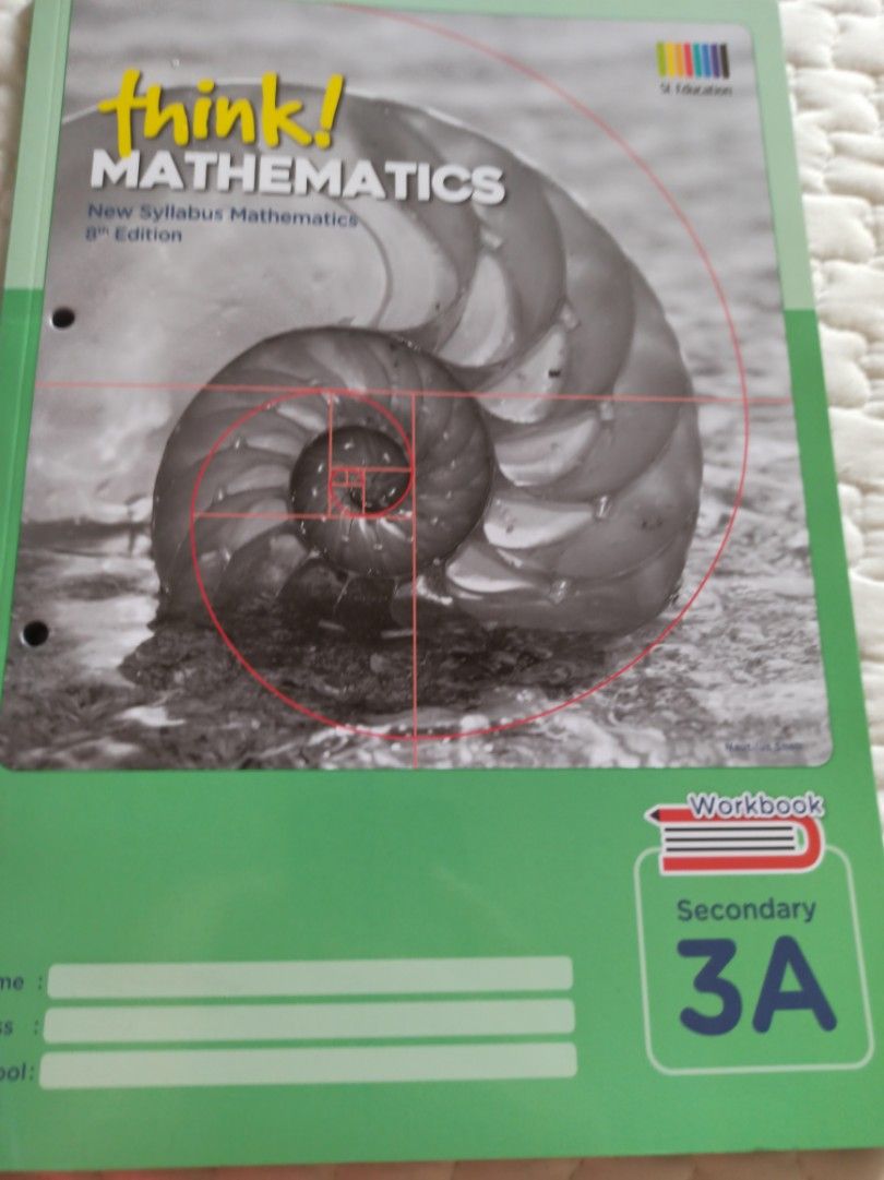 Think! Mathematics 3A workbook, Hobbies & Toys, Books & Magazines ...