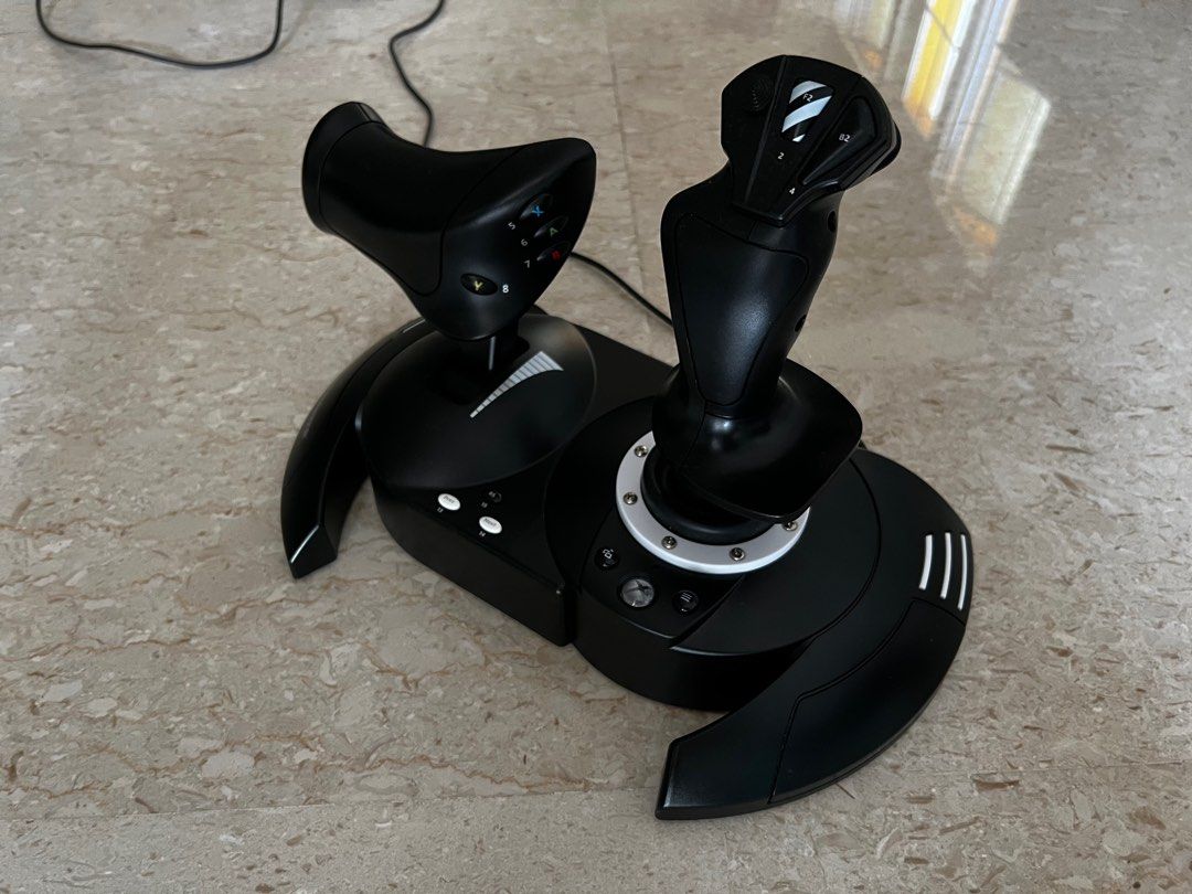 Thrustmaster T-Flight Hotas One (XBOX and PC), Video Gaming, Gaming ...