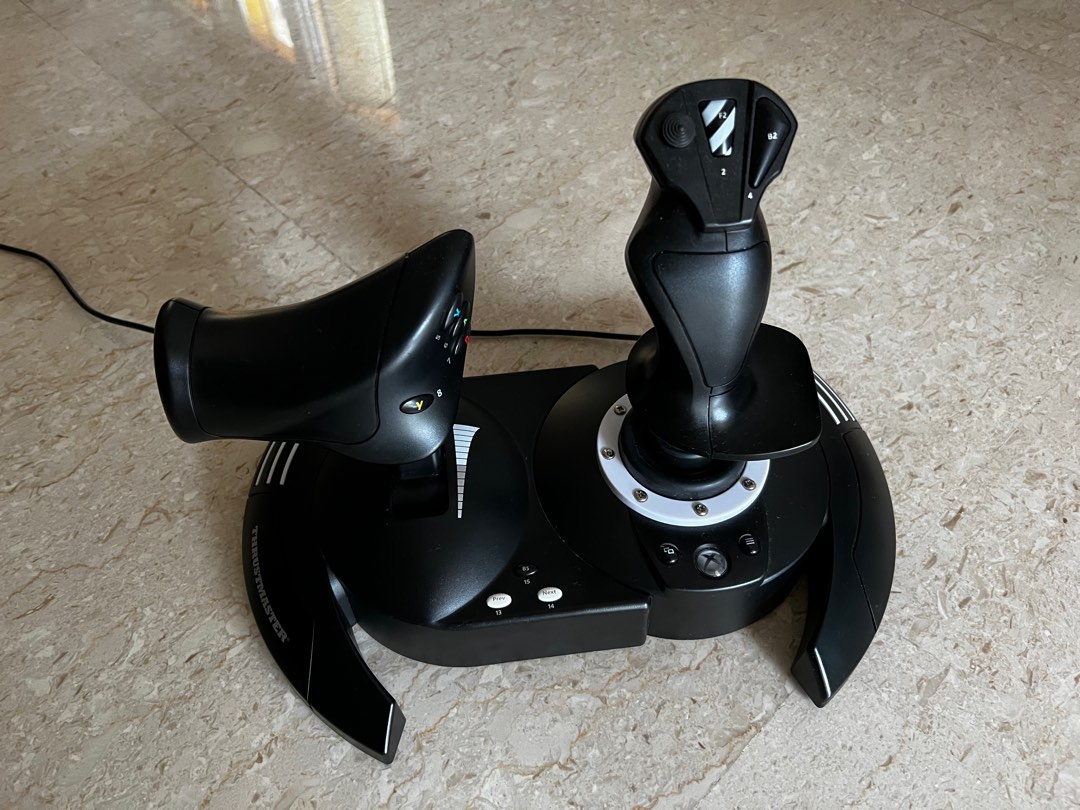 Thrustmaster T-Flight Hotas One (XBOX and PC), Video Gaming, Gaming ...