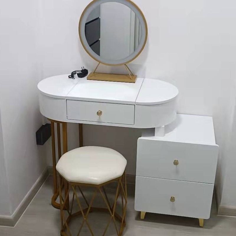 Toilet Table Paint Coating Drawers Cosmetic Dressing Table, Furniture ...