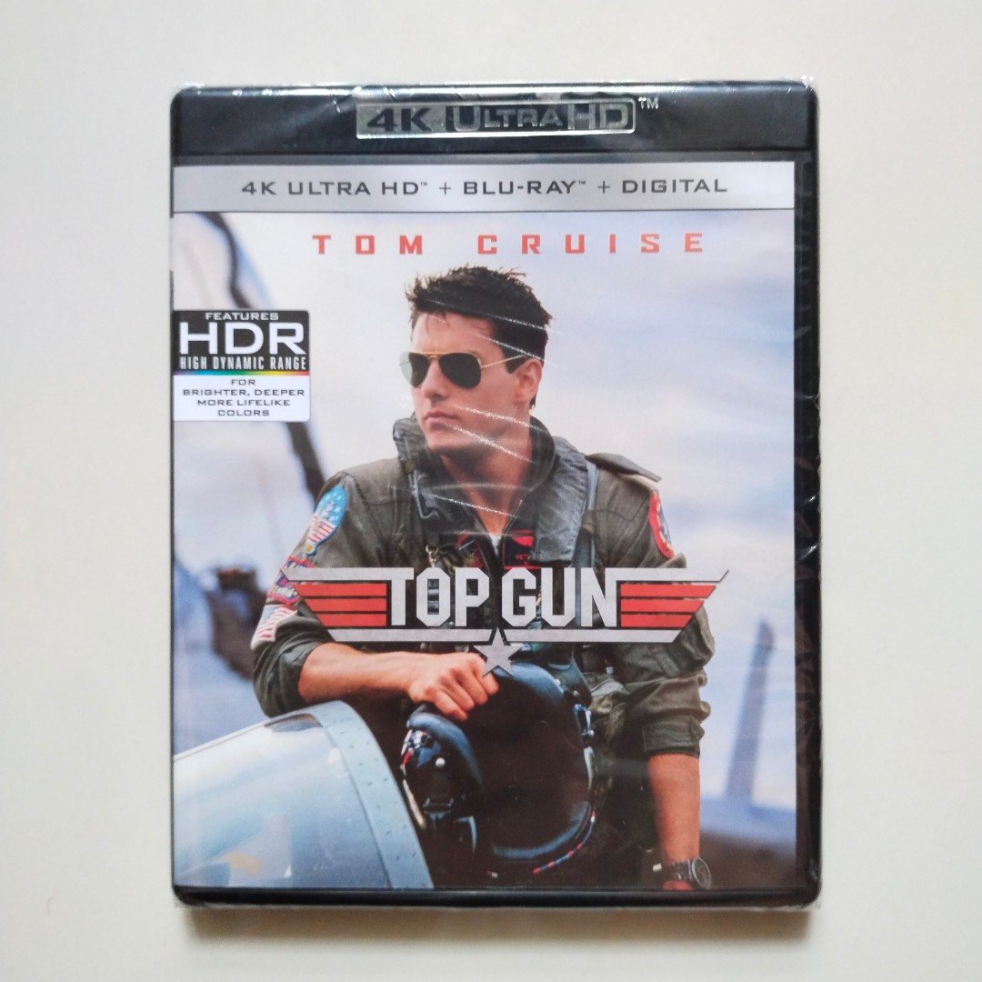Top Gun 4K UHD + Blu-ray, Hobbies & Toys, Music & Media, CDs & DVDs on ...