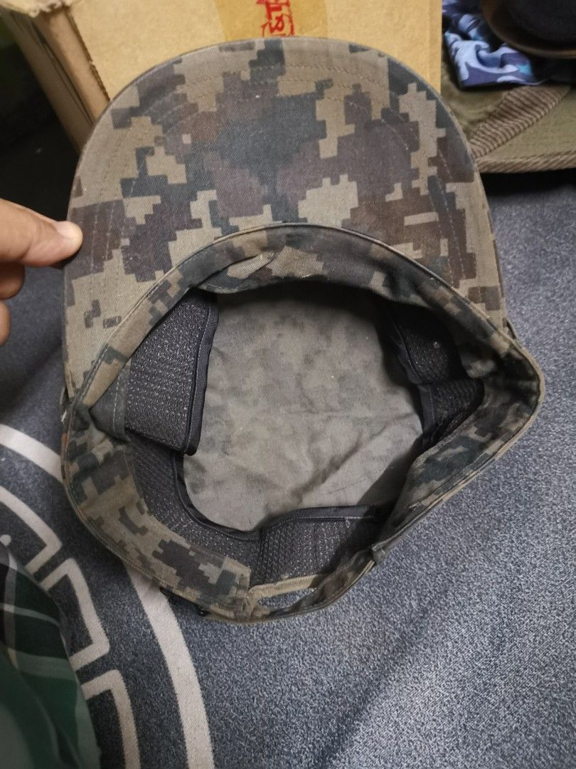 Topi askar korea, Men's Fashion, Watches & Accessories, Cap & Hats on ...