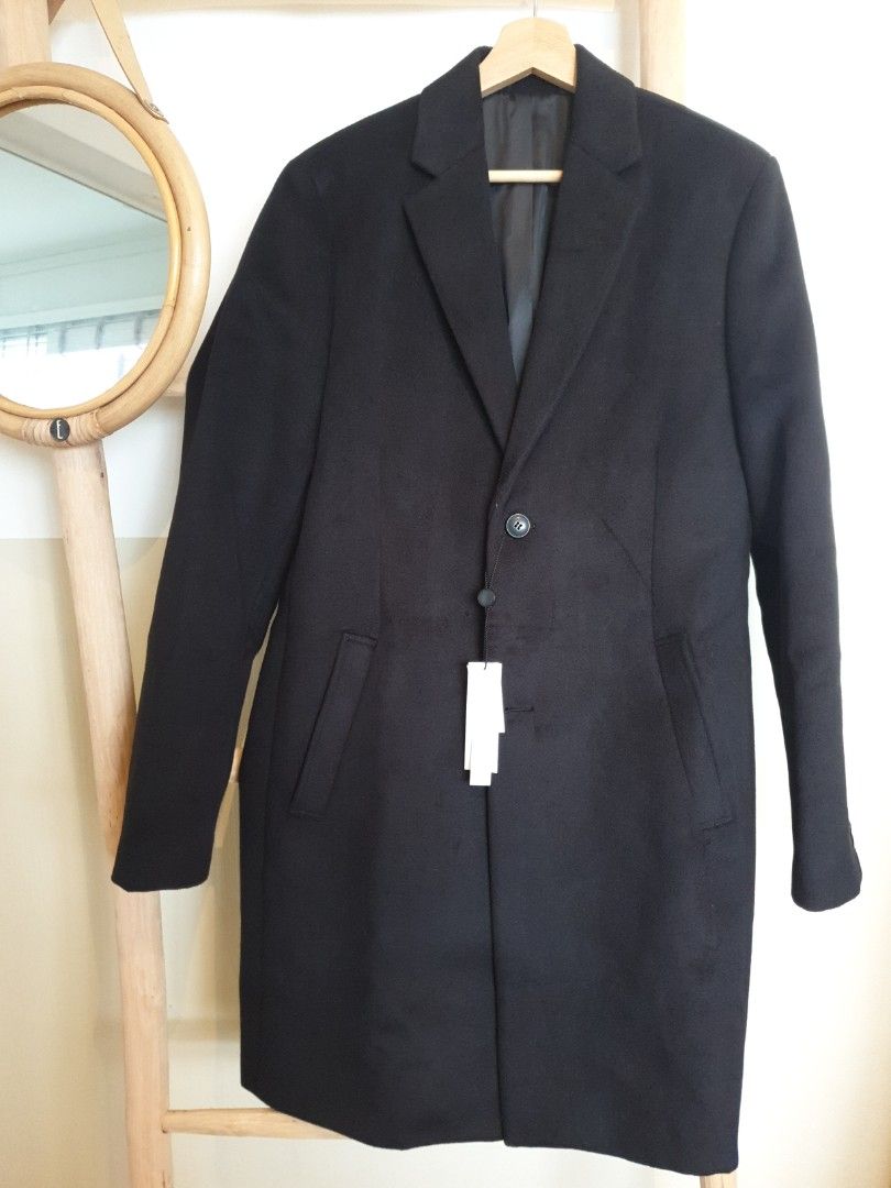 Topman classic fit coat, Men's Fashion, Coats, Jackets and Outerwear on ...